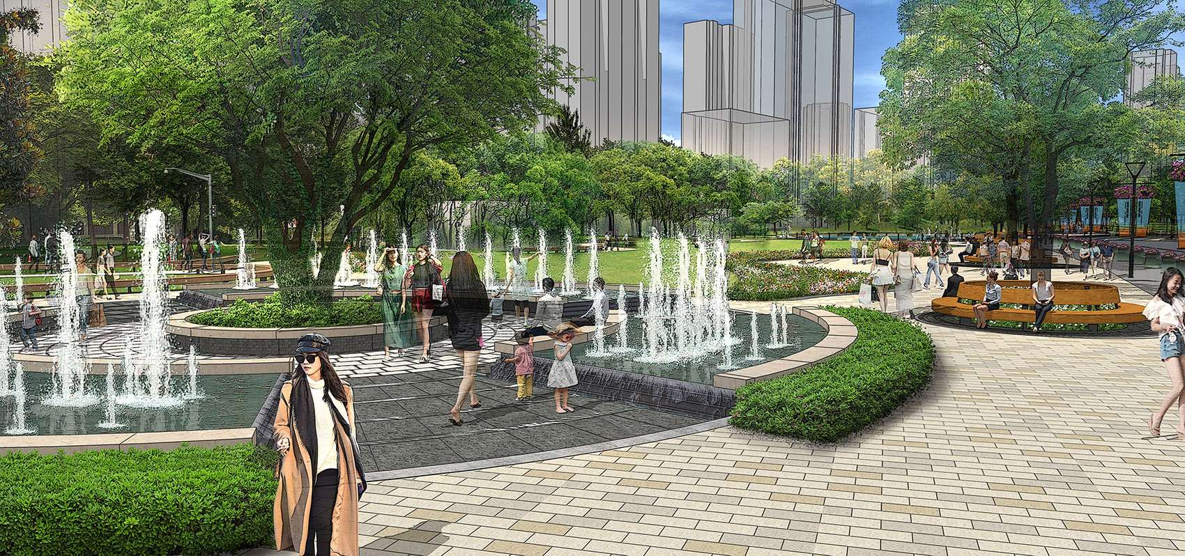 Taipingqiao Park, China by Design Land Collaborative Ltd (DLC) - 谷德设计网