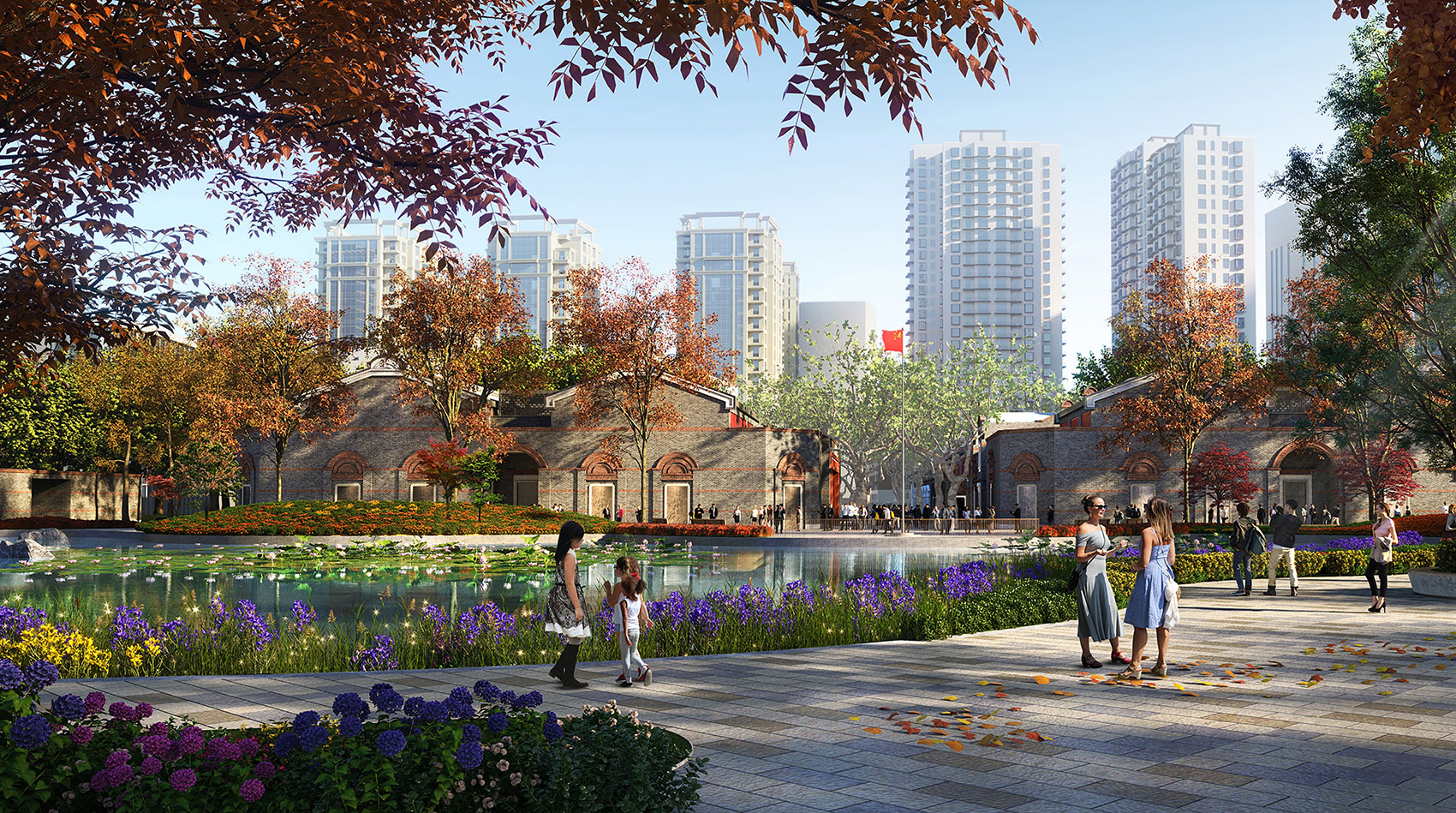 Taipingqiao Park, China by Design Land Collaborative Ltd (DLC) - 谷德设计网