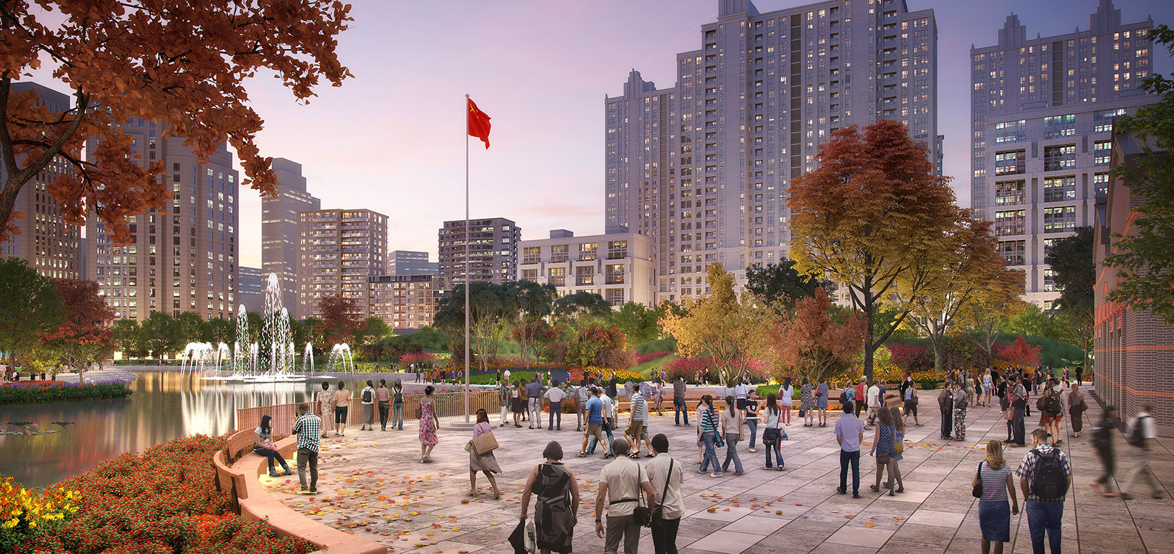 Taipingqiao Park, China by Design Land Collaborative Ltd (DLC) - 谷德设计网