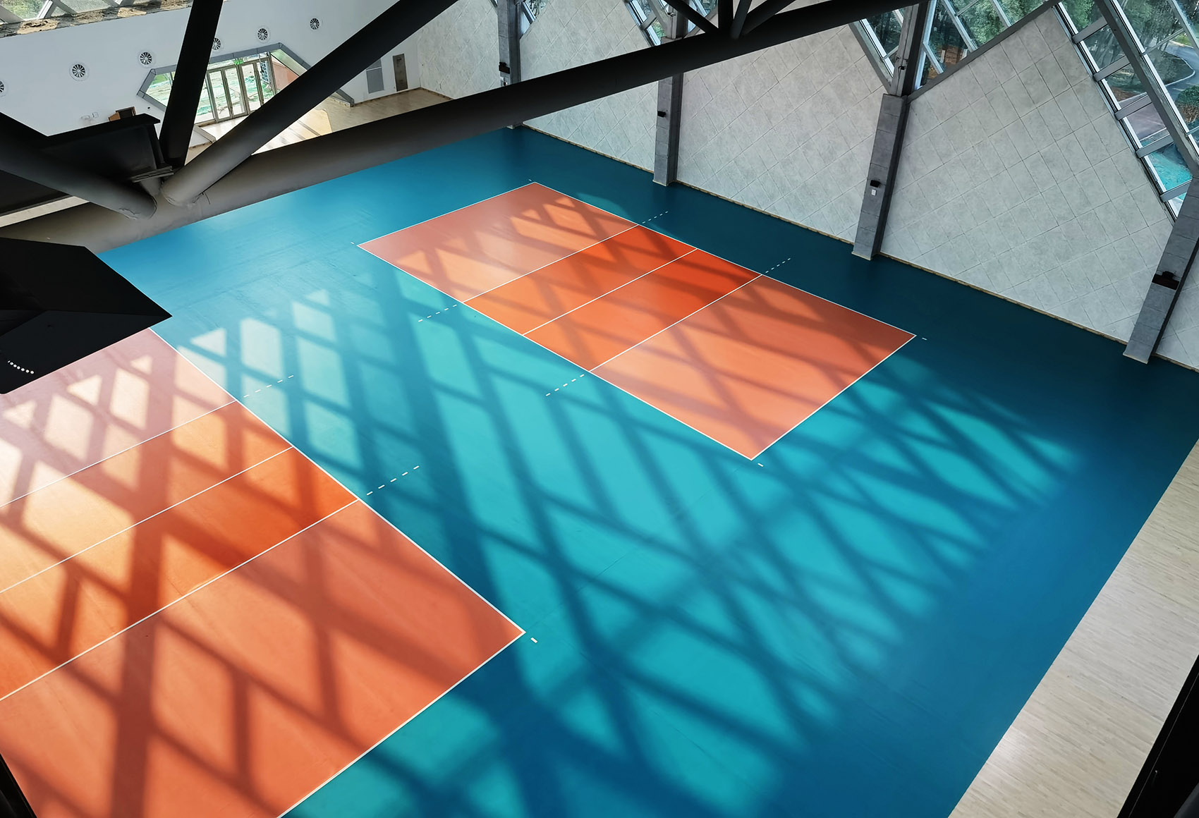 Volleyball gymnasium of Chengdu University by China Southwest ...