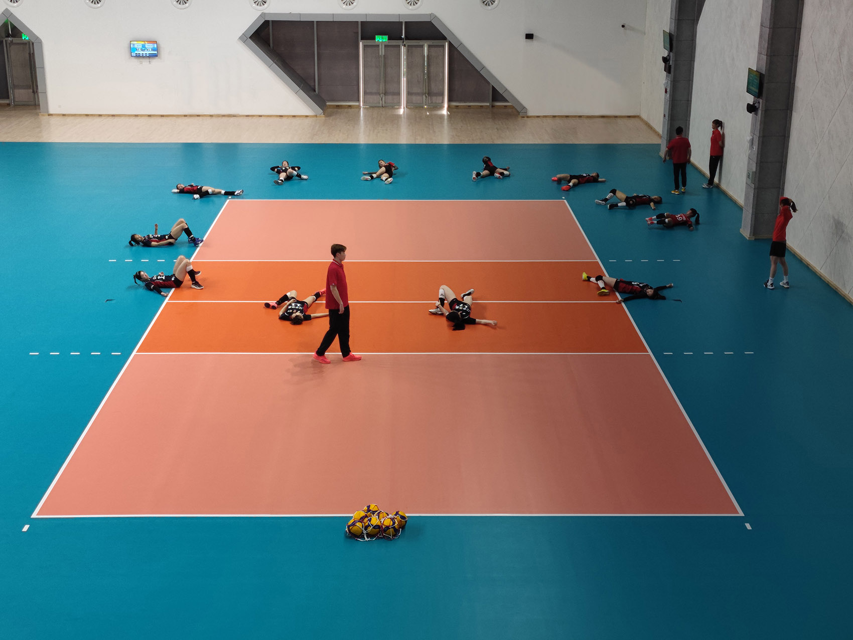 Volleyball gymnasium of Chengdu University by China Southwest ...