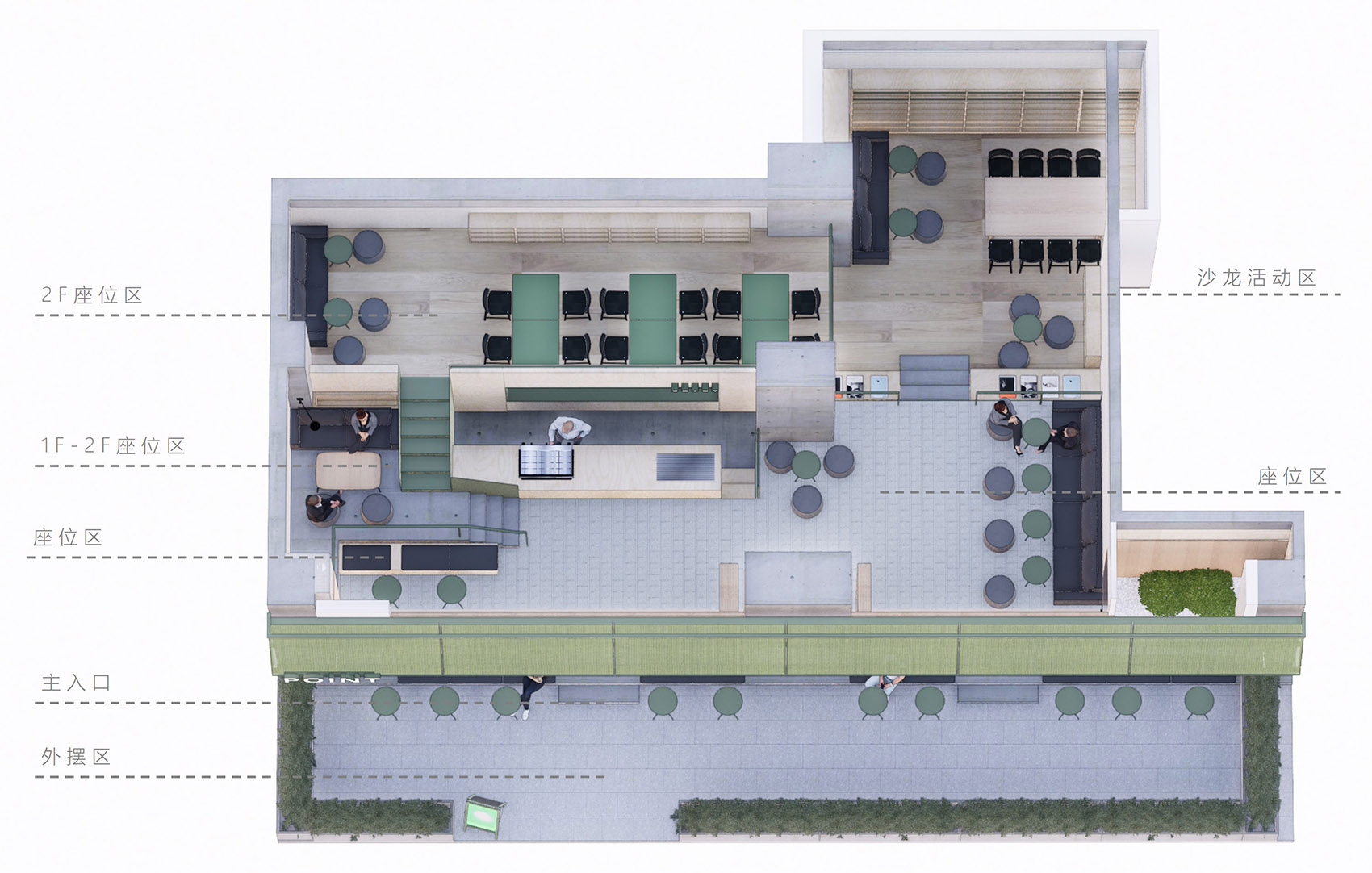 POINT TEA, China by triostudio - 谷德设计网