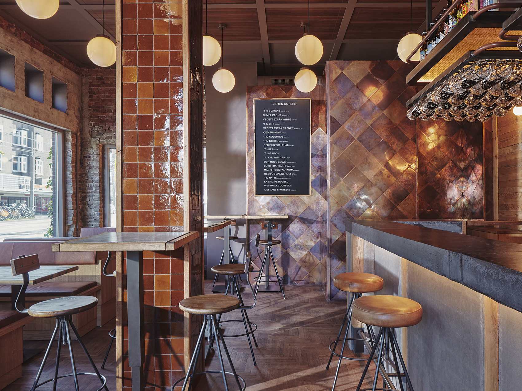 De Biertuin Amsterdam West by Studio Modijefsky - 谷德设计网