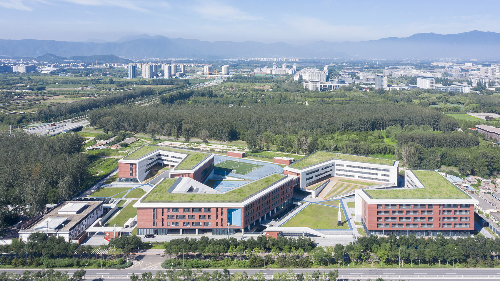 The design of the High School Affiliated to Renmin University of China ...