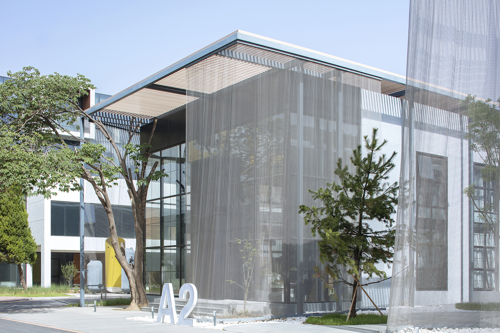 Beijing Fashion Factory courtyard A, China by AntiStatics Architecture ...