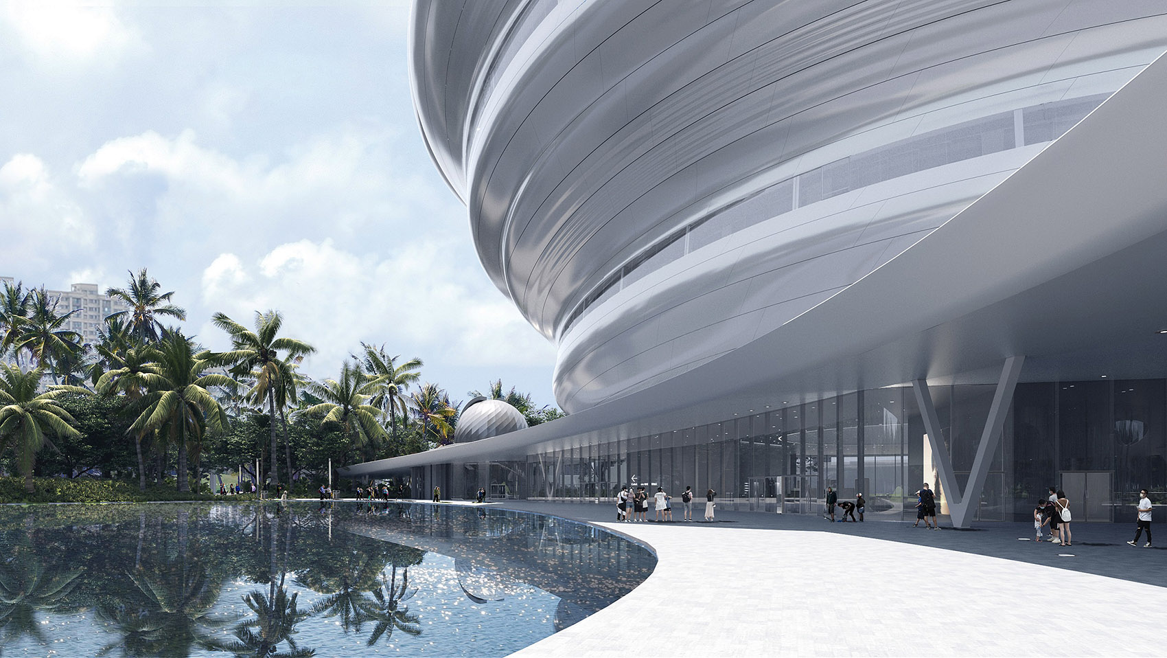 MAD Unveils Design for Hainan Science and Technology Museum - 谷德设计网