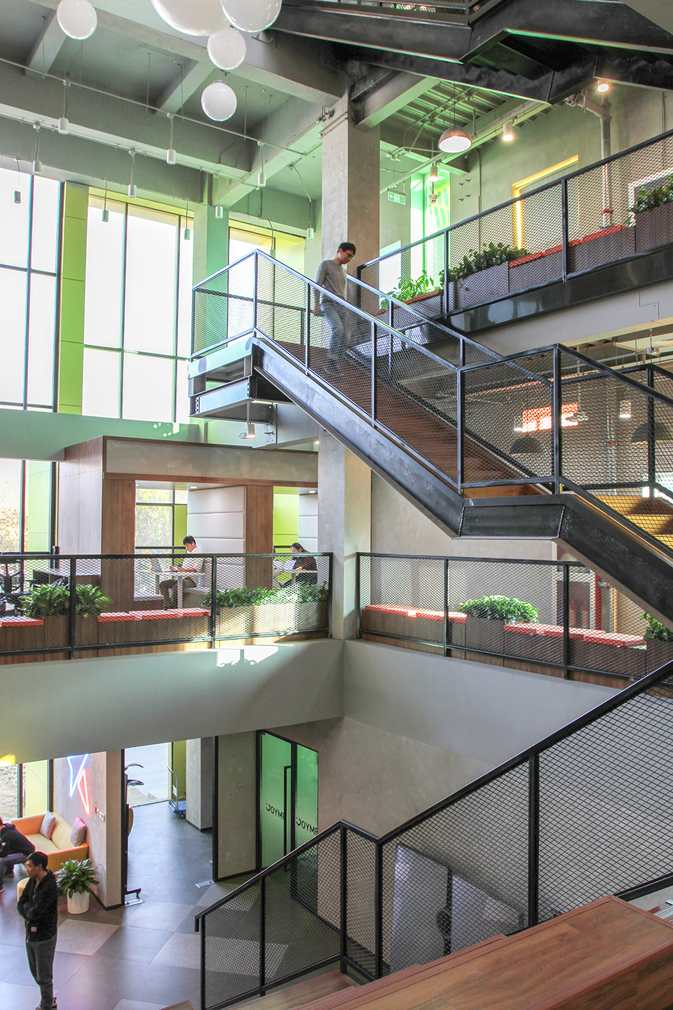 Beijing Fashion Factory courtyard A, China by AntiStatics Architecture ...