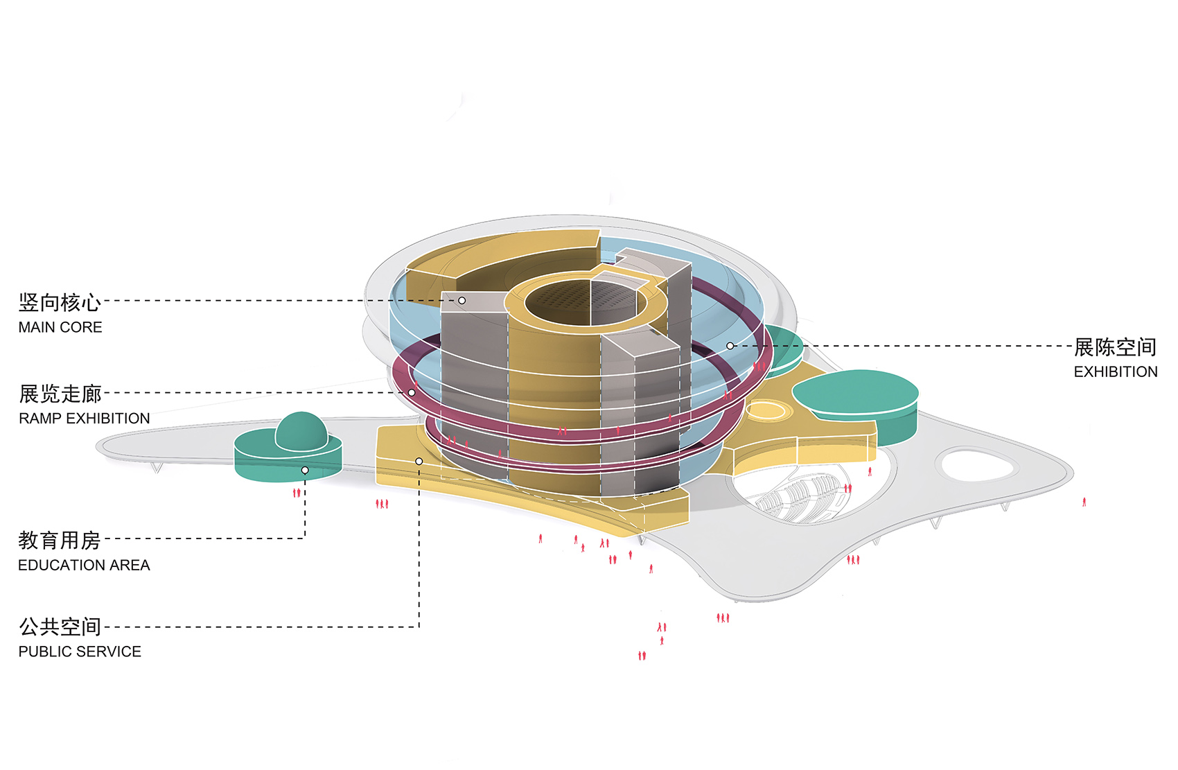 MAD Unveils Design for Hainan Science and Technology Museum - 谷德设计网