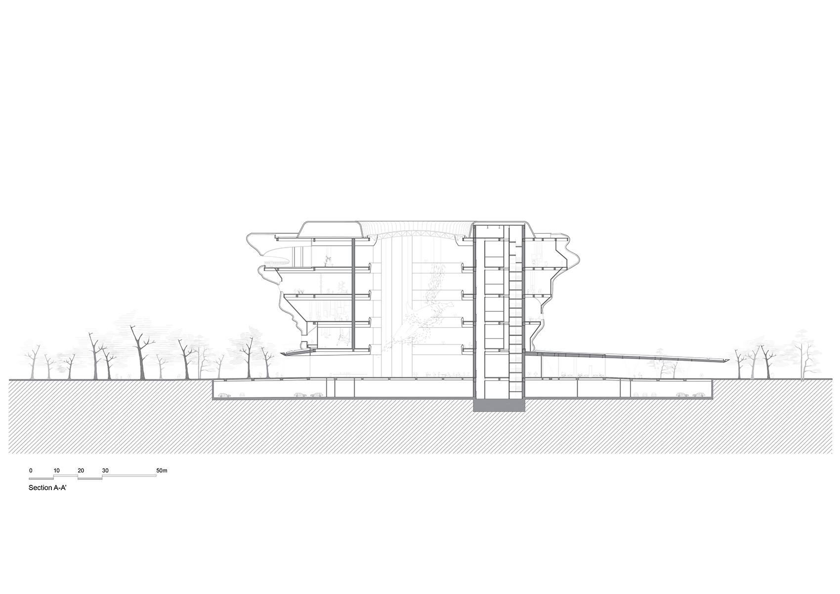 MAD Unveils Design for Hainan Science and Technology Museum - 谷德设计网
