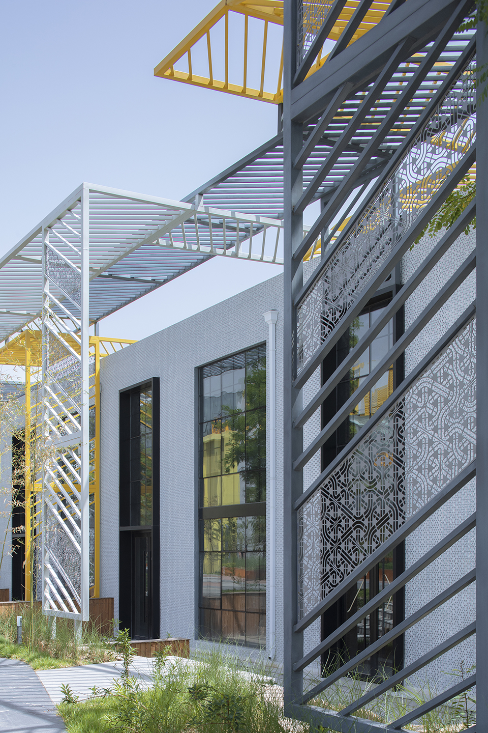 Beijing Fashion Factory courtyard A, China by AntiStatics Architecture ...