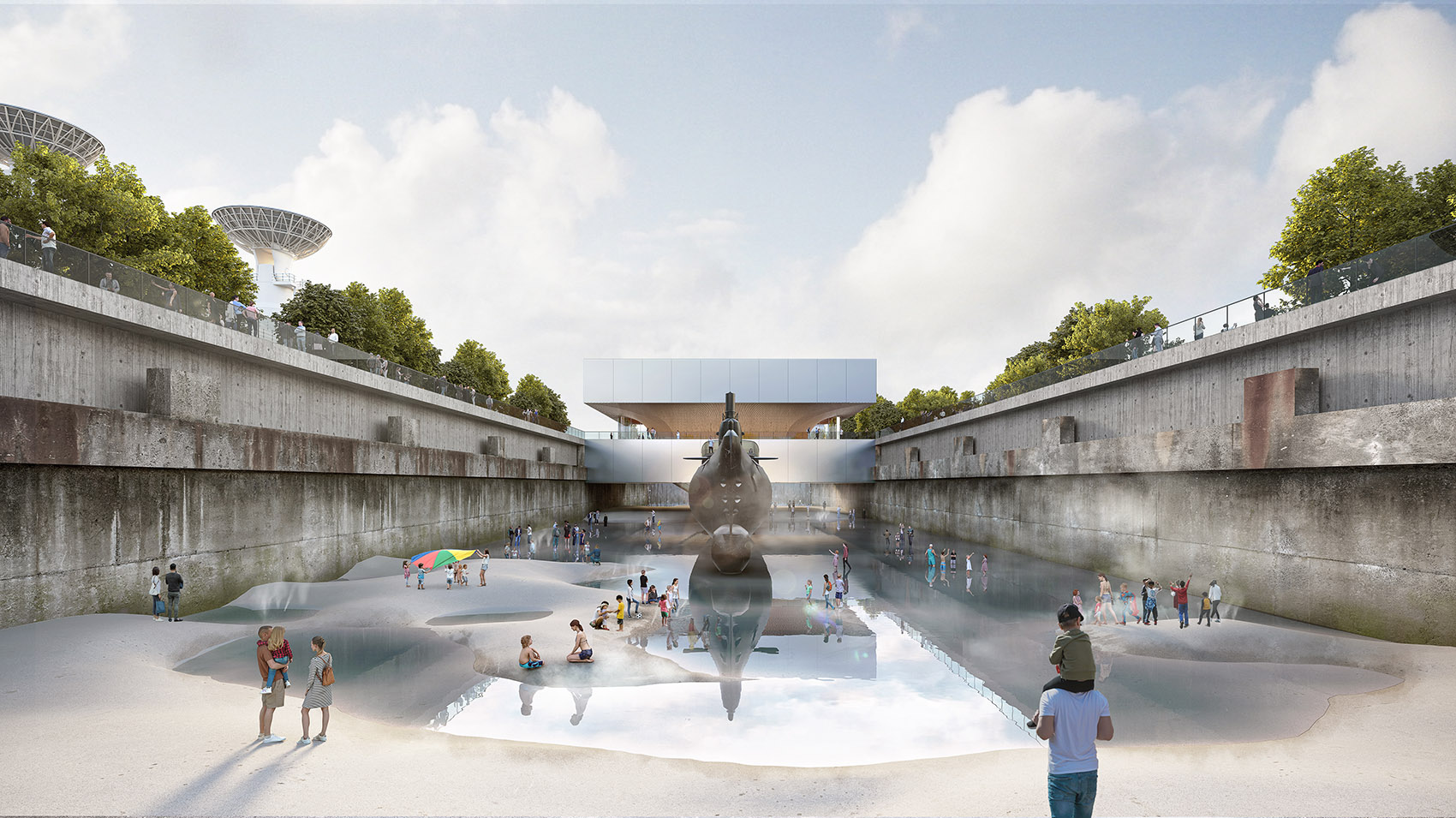 Shanghai Submarine Museum, China by PES-Architects - 谷德设计网