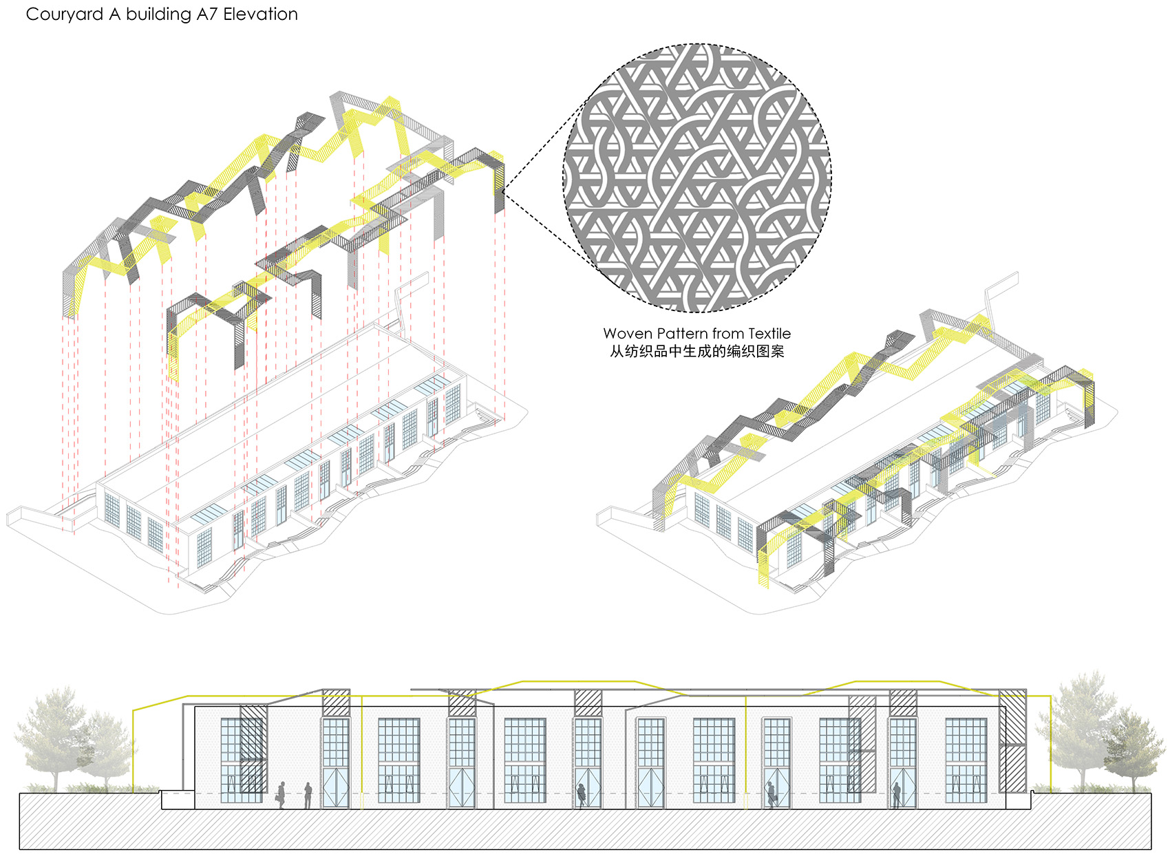 Beijing Fashion Factory courtyard A, China by AntiStatics Architecture ...