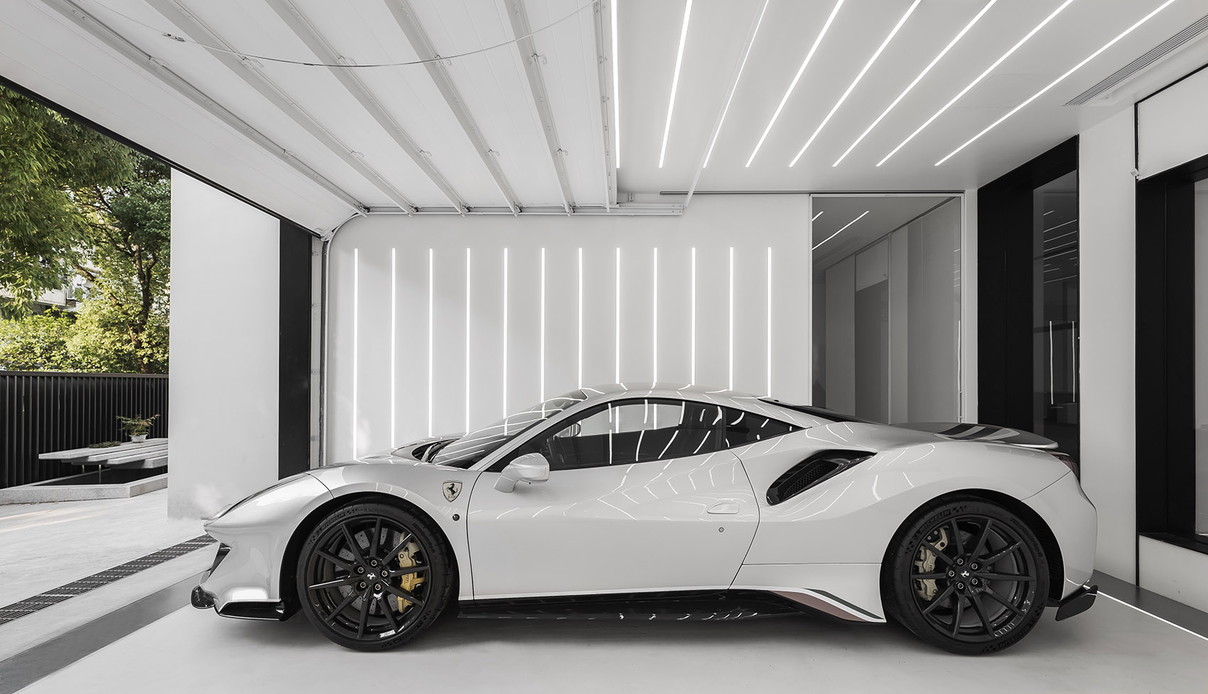 Pure white house by FF DESIGN - 谷德设计网