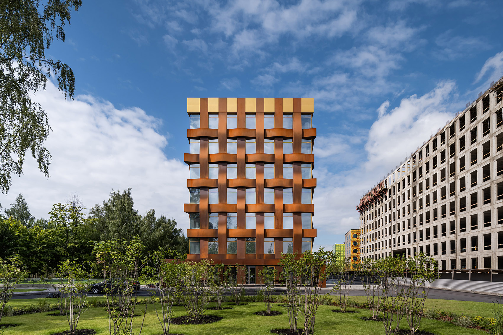 Design of the façades and foyers of Ferrum 1 by TCHOBAN VOSS ...