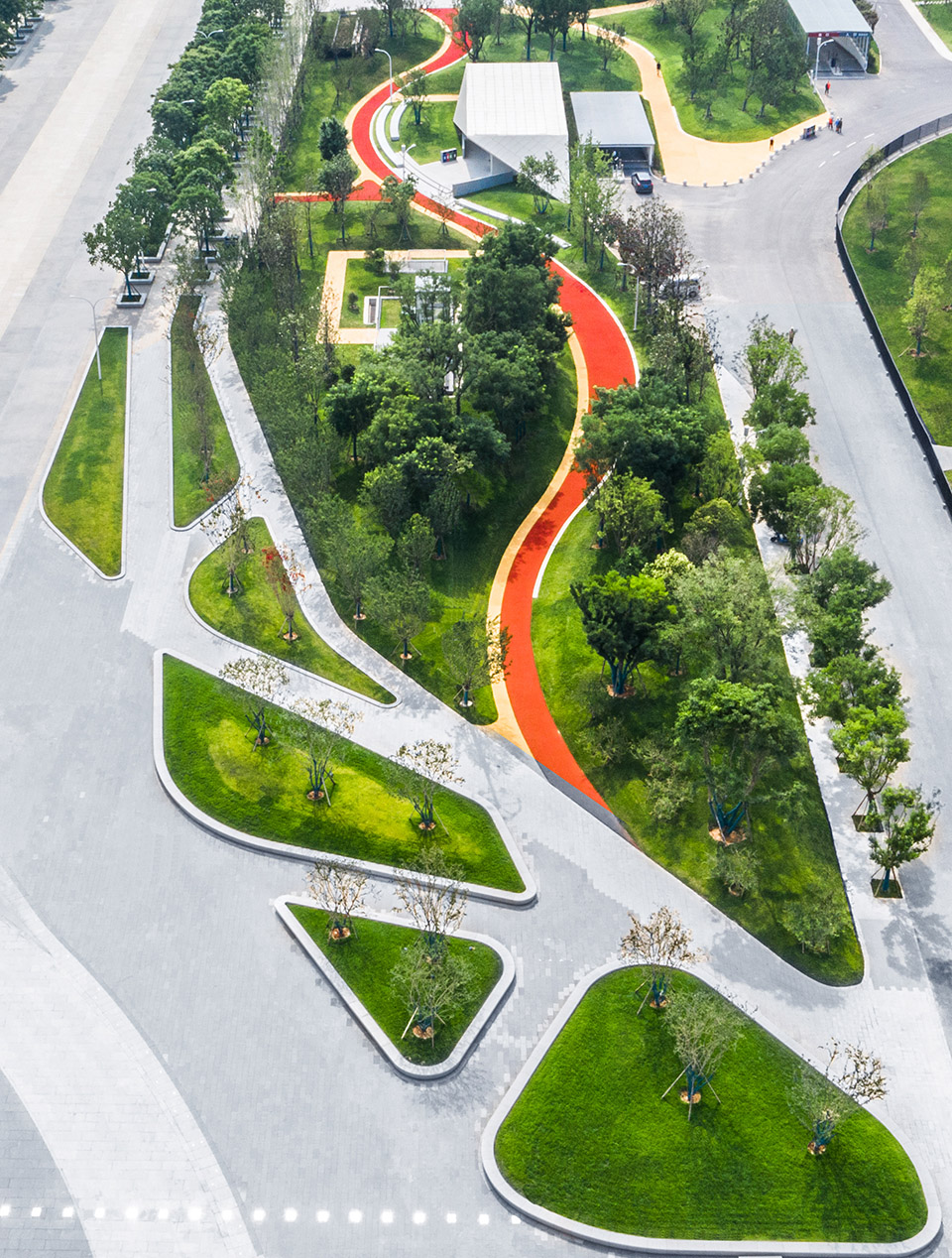 Design of the Landscape of Xi’an Olympic Sports Center Project, China ...