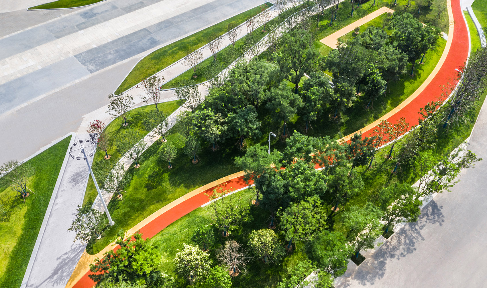 Design of the Landscape of Xi’an Olympic Sports Center Project, China ...