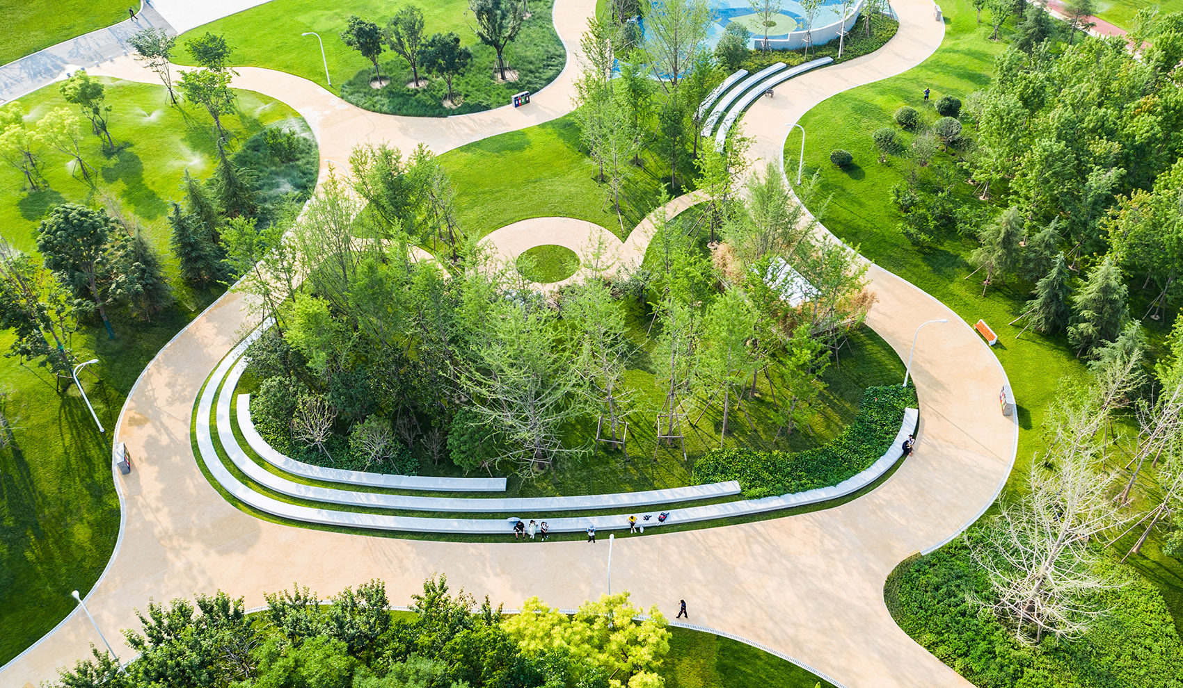 Design of the Landscape of Xi’an Olympic Sports Center Project, China ...