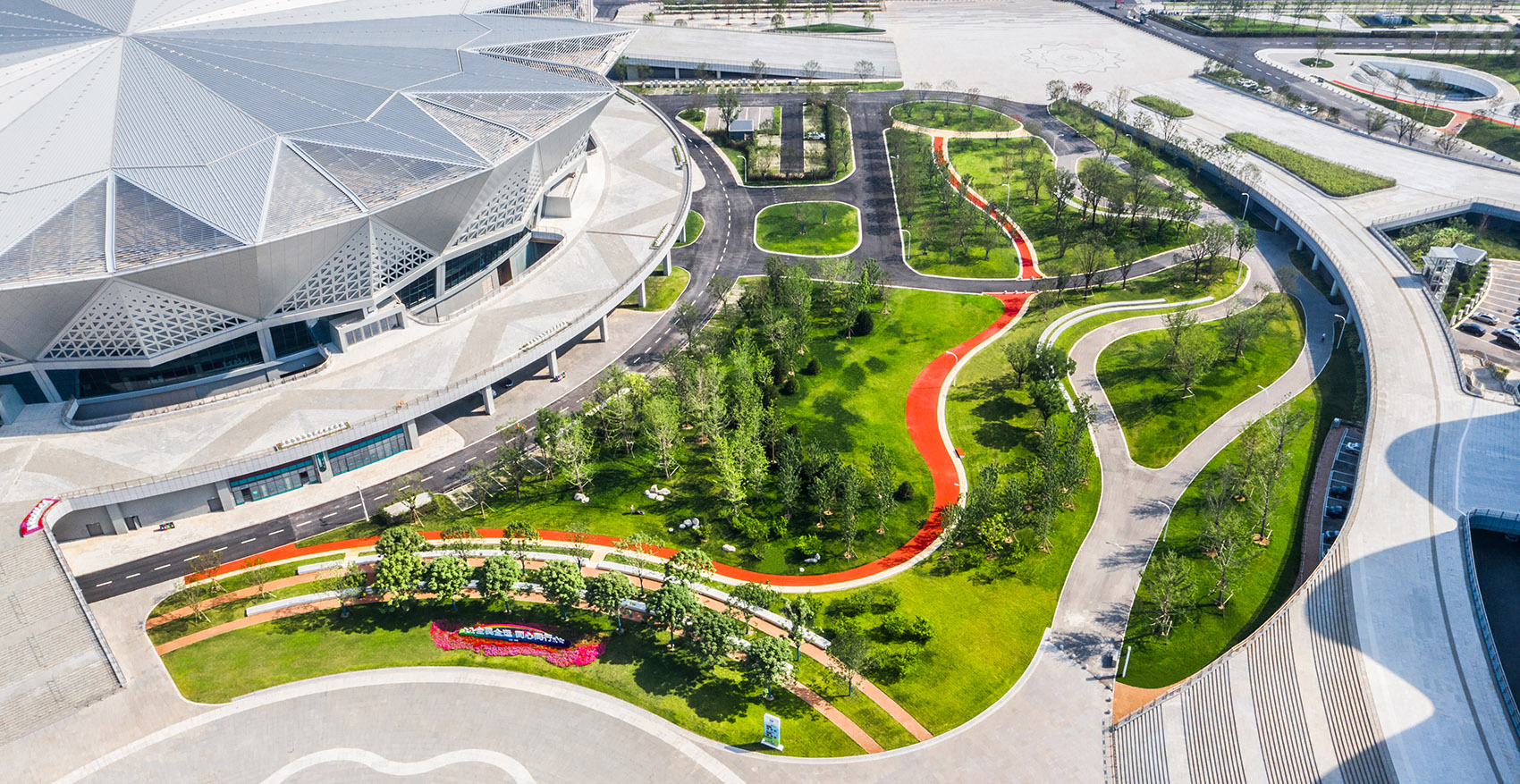 Design of the Landscape of Xi’an Olympic Sports Center Project, China ...