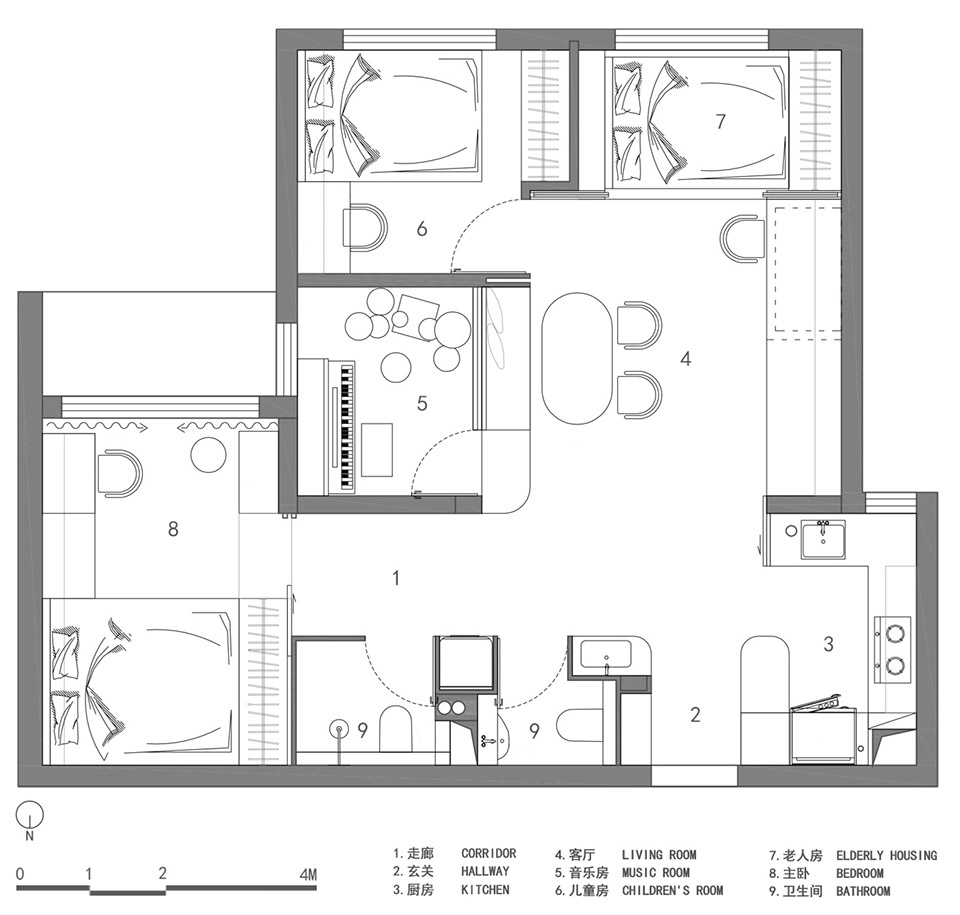 Blue Realm, Beijing by XIGO STUDIO - 谷德设计网