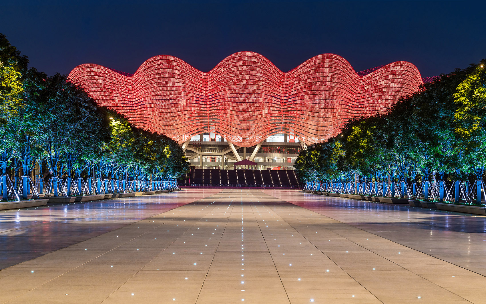 Design of the Landscape of Xi’an Olympic Sports Center Project, China ...