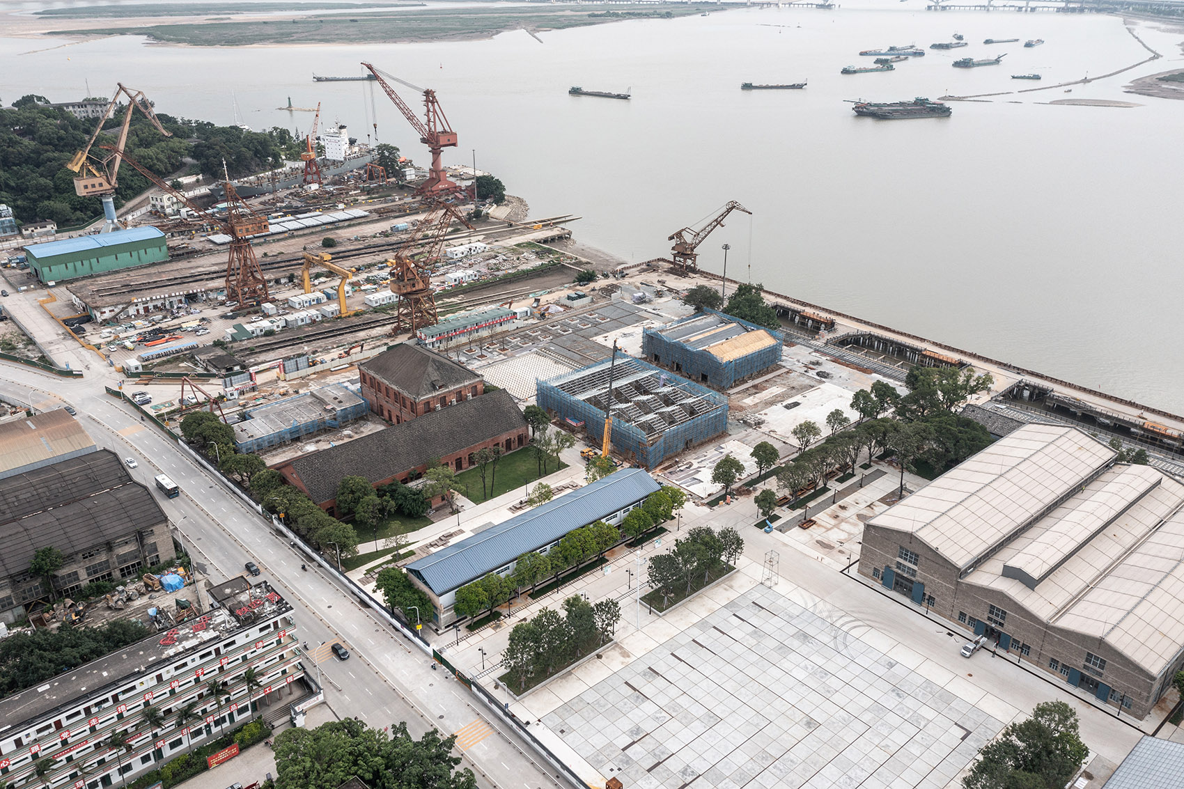 Mawei Shipbuilding Library, China by WJ Design - 谷德设计网