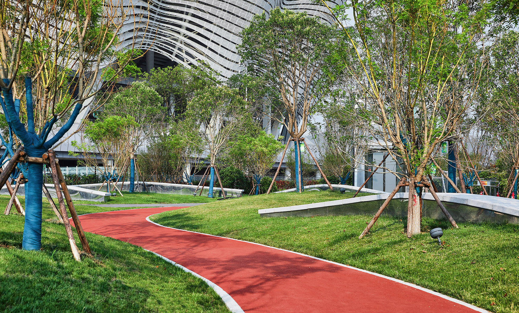 Design of the Landscape of Xi’an Olympic Sports Center Project, China ...