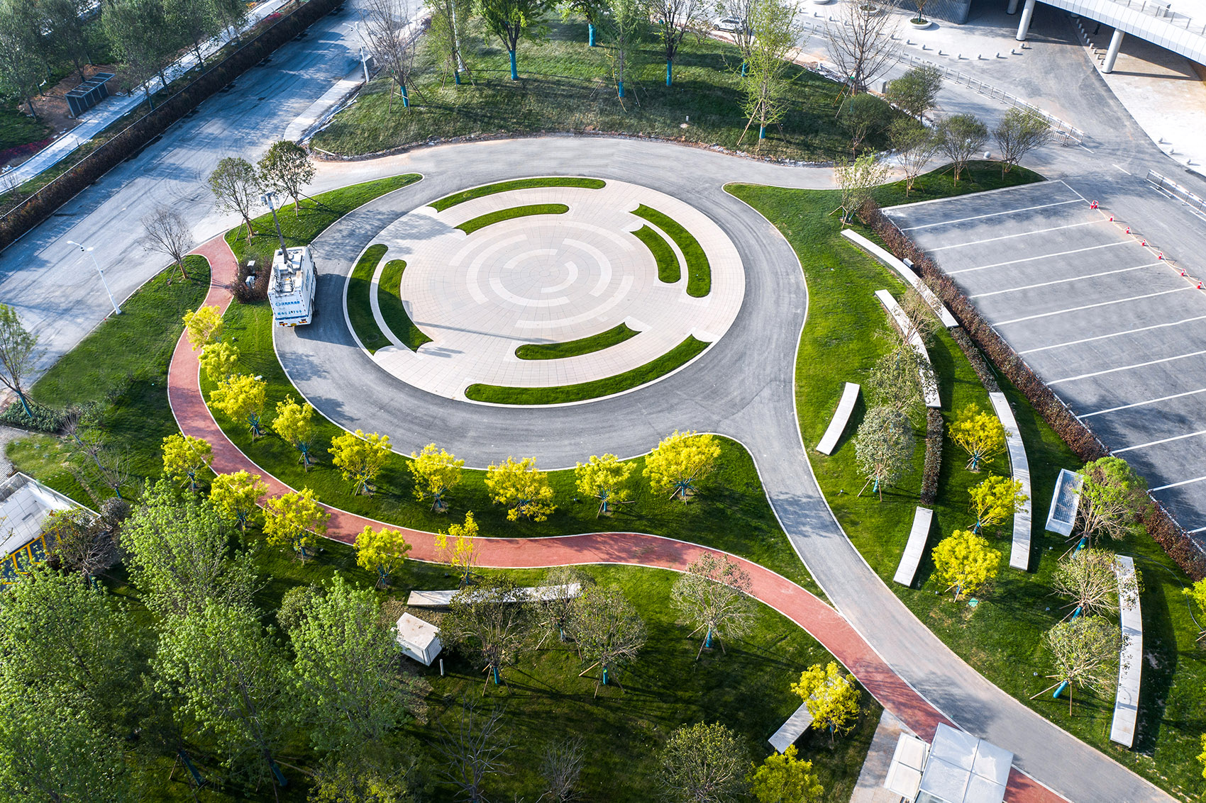 Design of the Landscape of Xi’an Olympic Sports Center Project, China ...