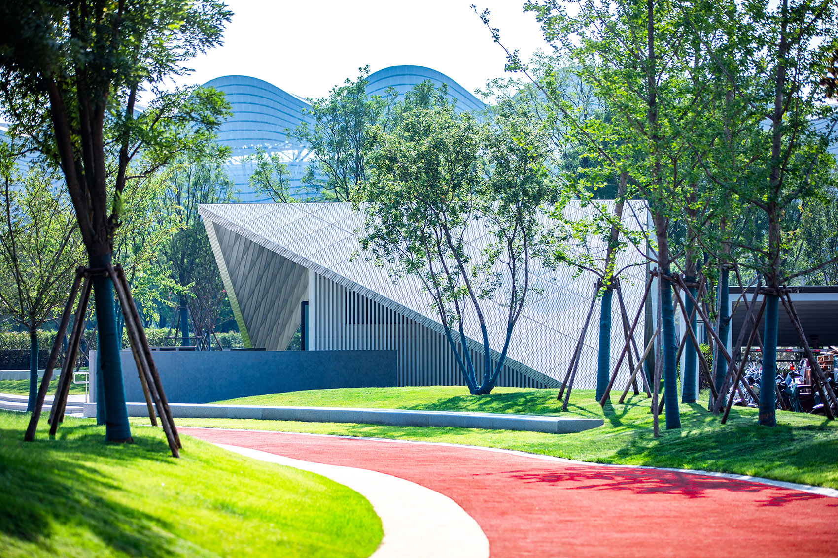 Design of the Landscape of Xi’an Olympic Sports Center Project, China ...