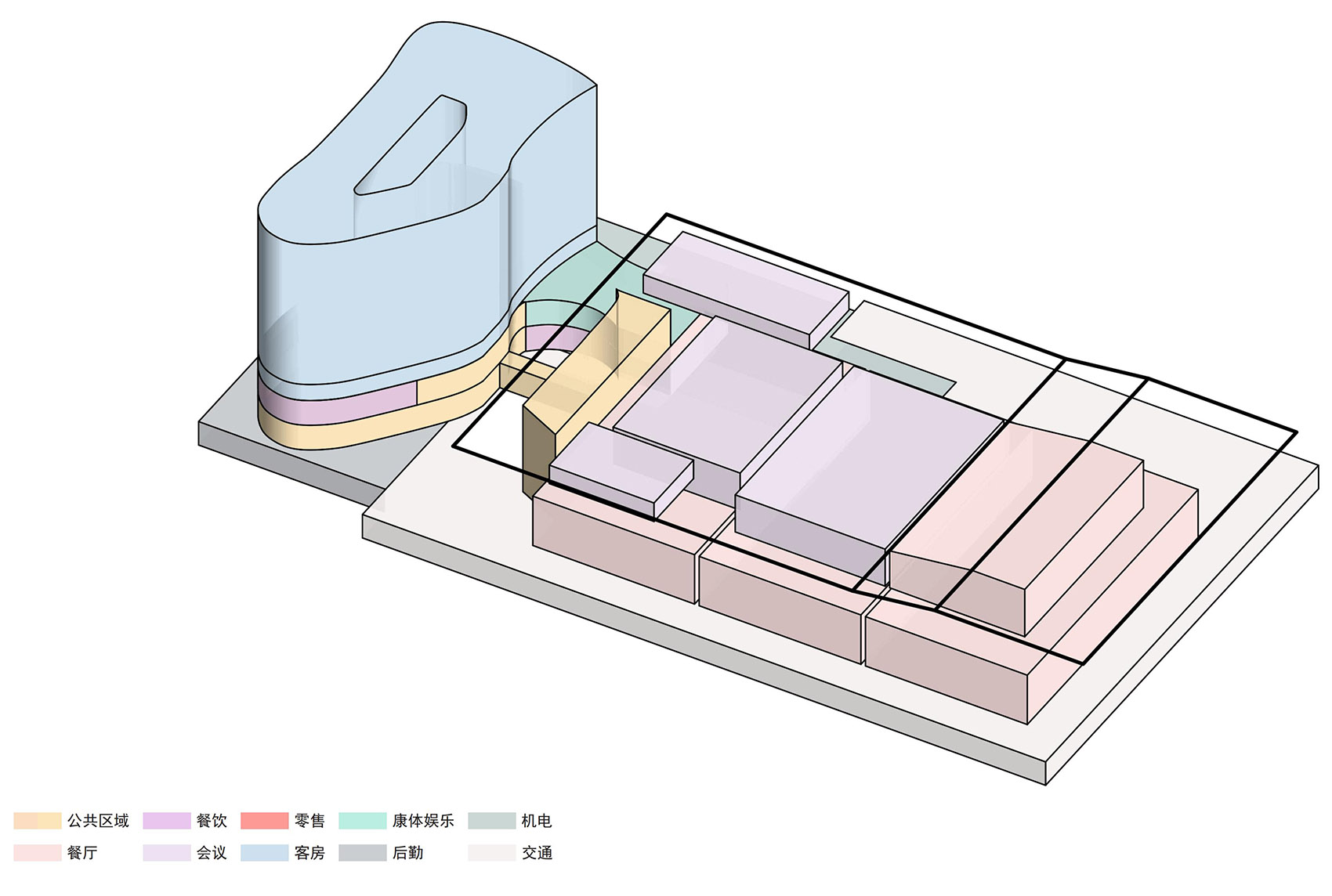 Lukou Airport New Town Comprehensive Cultural Center, China by SEU-ARCH ...
