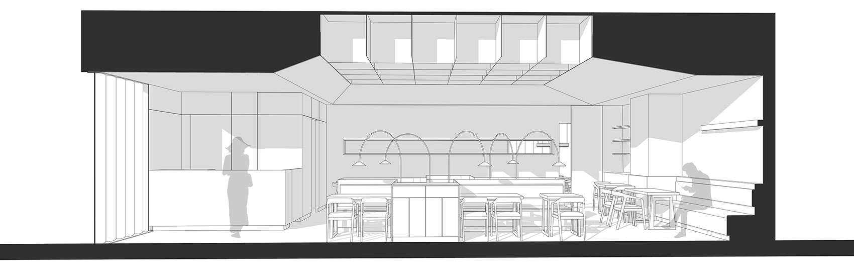 Zhong Chun Feng Restaurant, Beijing by Linkchance Architects - 谷德设计网