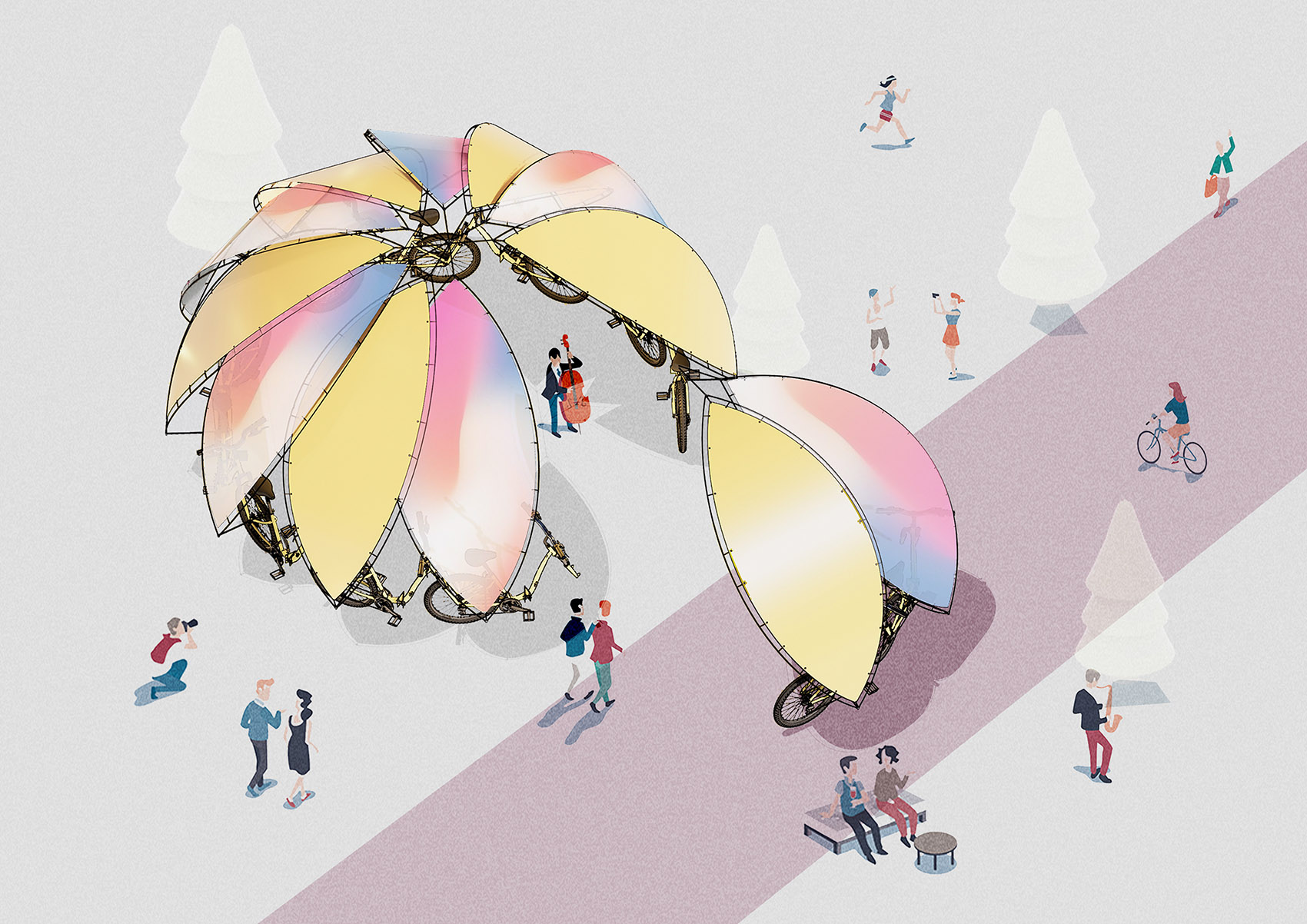 Blooming Time – Program SPARK 2021, China by One Take Architects - 谷德设计网