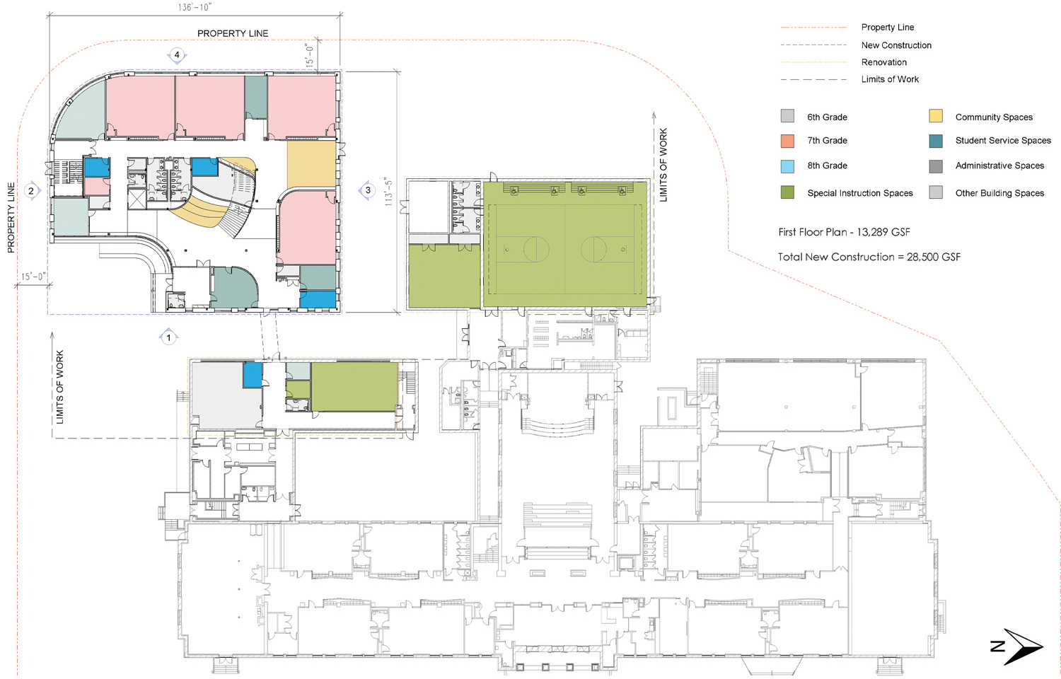 Two Rivers Middle School by Studio Twenty Seven Architecture - 谷德设计网