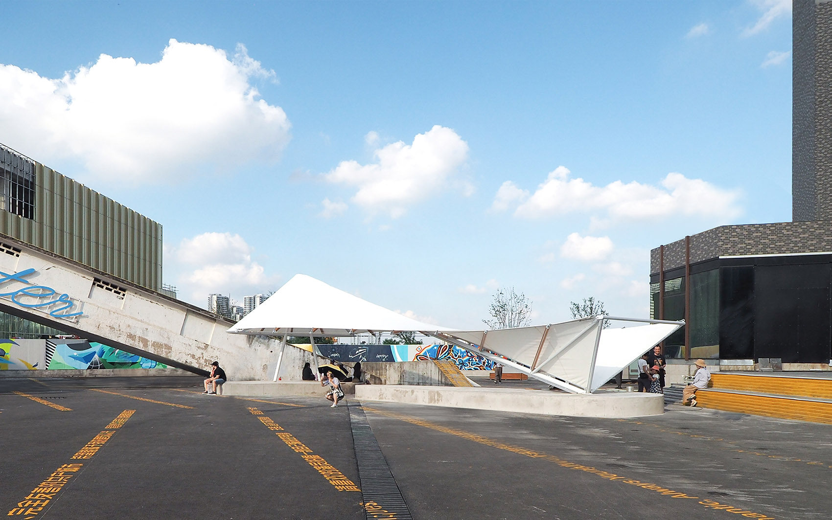 Kite Pavilion, Shanghai, China by CAUP - 谷德设计网