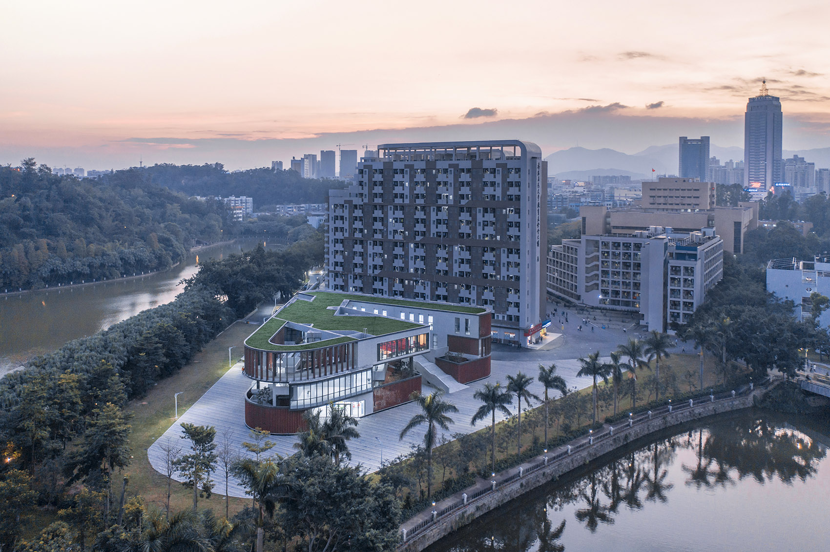 Wuyi University Student Service Center, Guangdong, China by ...