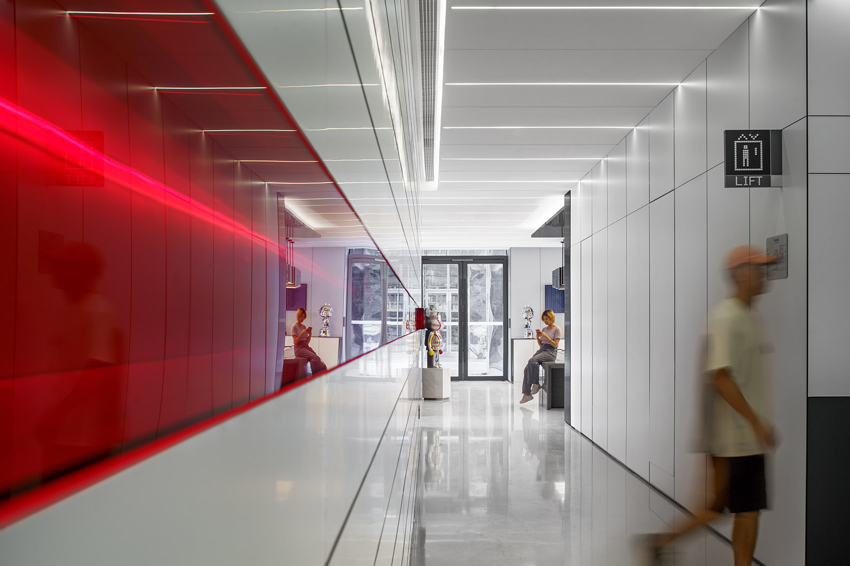 Jun Yu Apartment Lobby Design by MOD - 谷德设计网