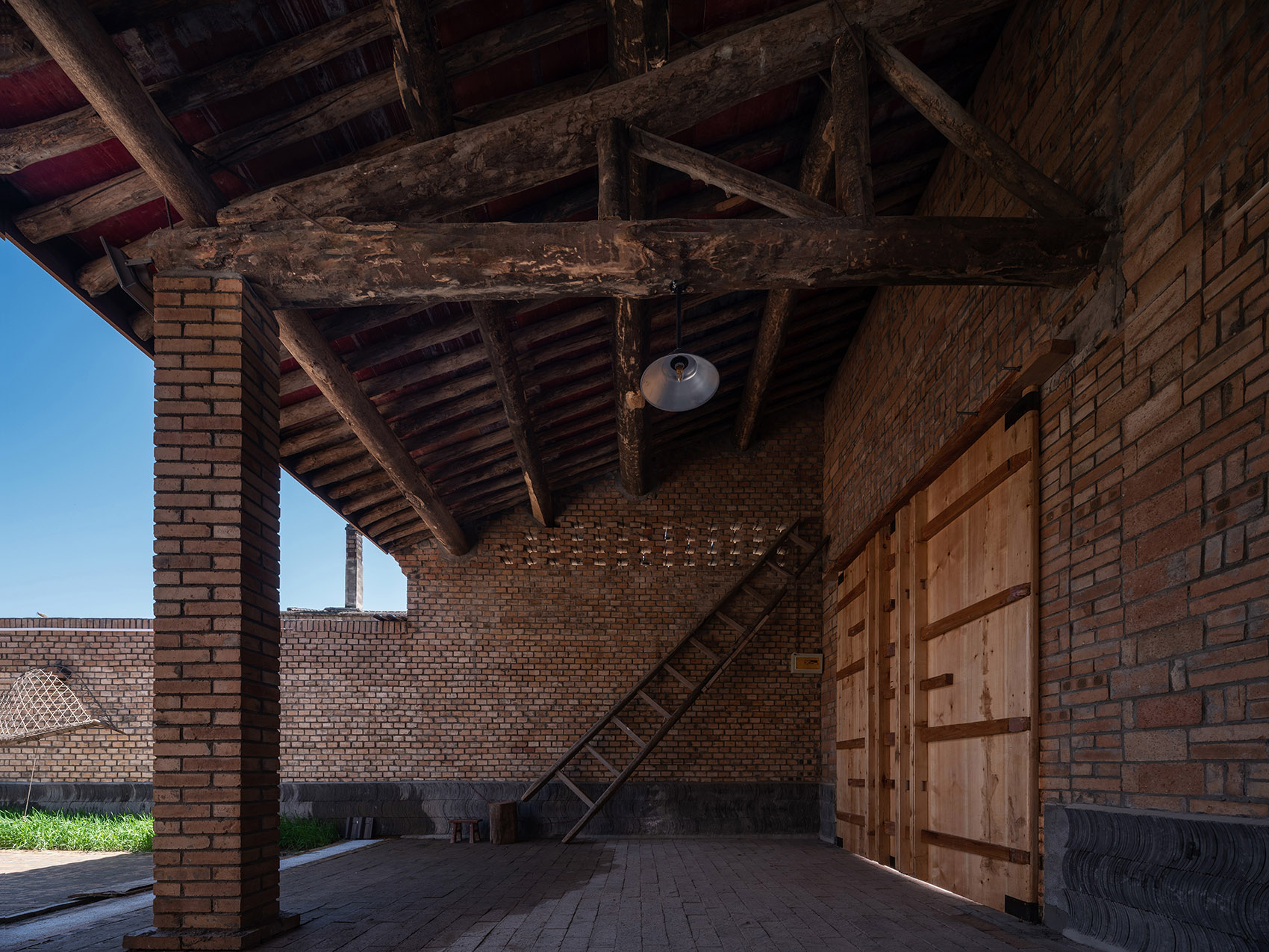 Red Brick Dwellings in Ezi Village, China by General Institute of ...