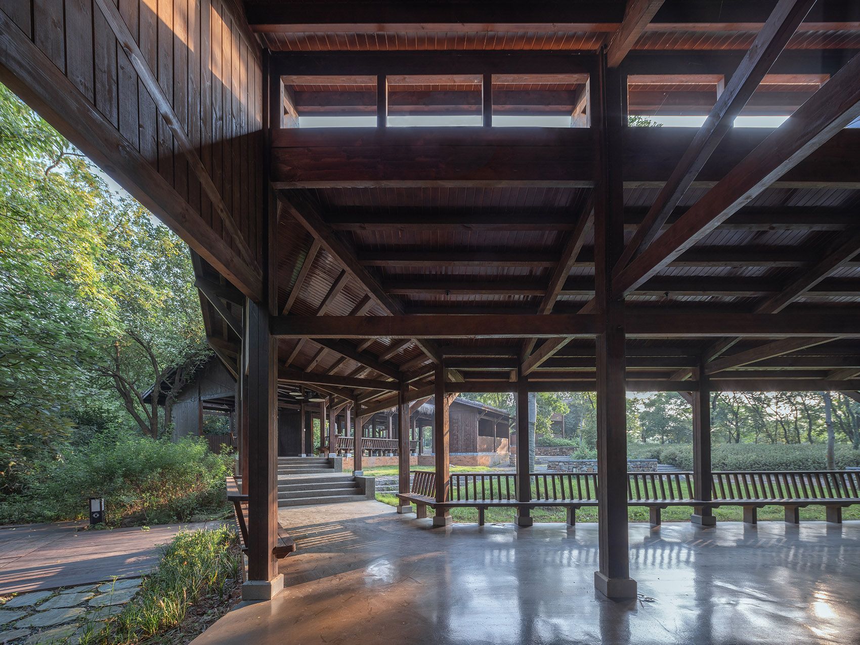 PanLong City National Heritage Park interactive experience areas, China ...