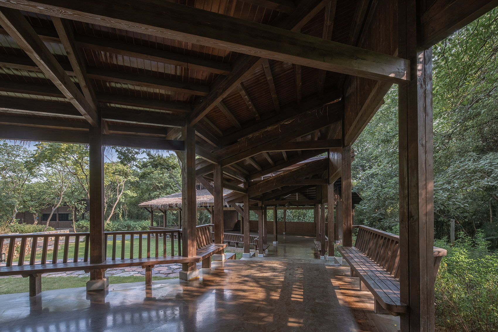 PanLong City National Heritage Park interactive experience areas, China ...