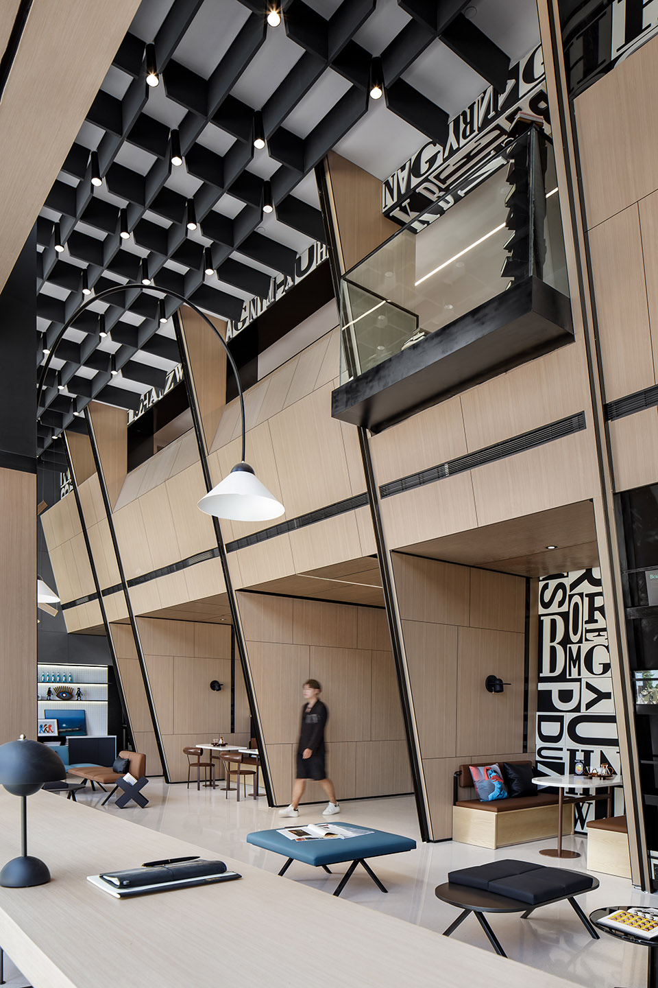 Jun Yu Apartment Lobby Design by MOD - 谷德设计网