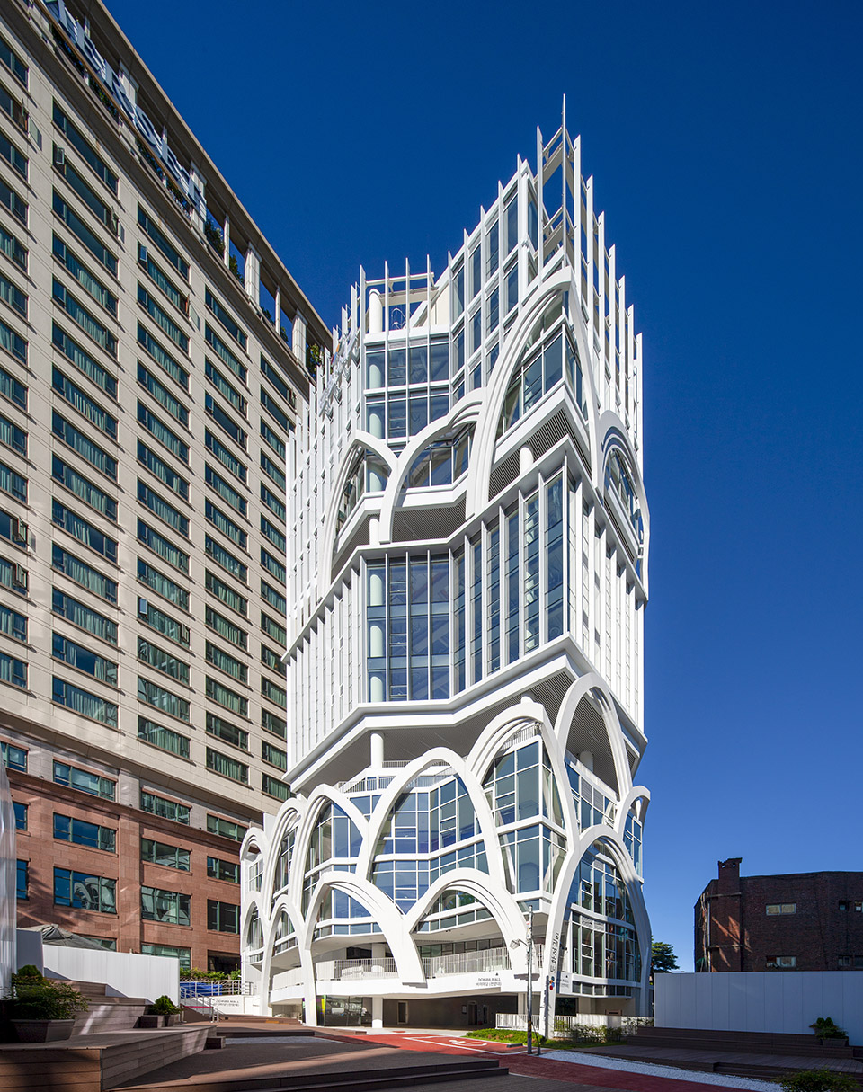 DOHWASEOGIL CULTURAL COMPLEX CENTER, MONGYUDOWONDO by UNSANGDONG ...