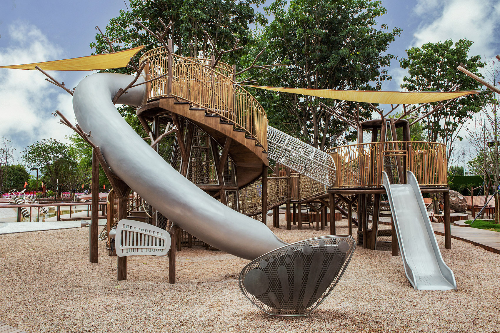 Children’s Science Activity Park Dalierhai Ecological Corridor, China ...