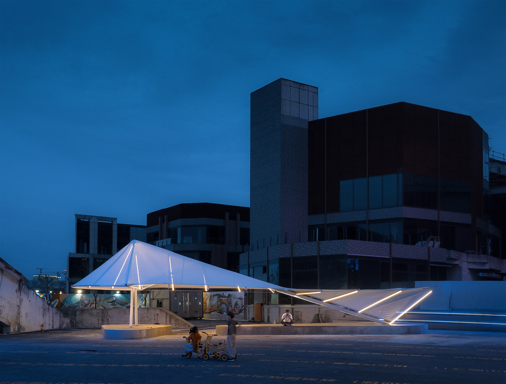 Kite Pavilion, Shanghai, China by CAUP - 谷德设计网