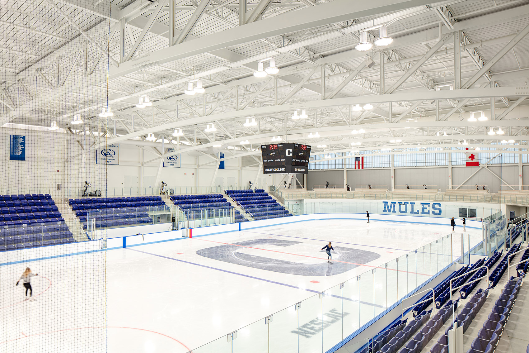 Colby College Harold Alfond Athletics and Recreation Center by Sasaki ...