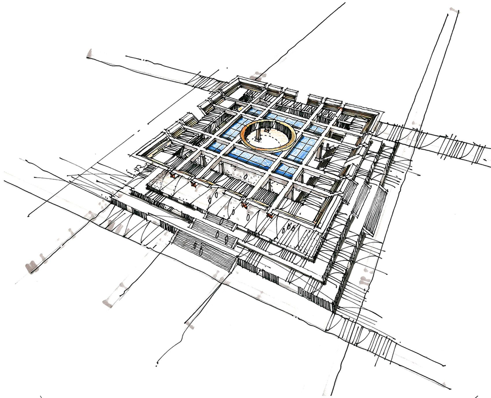 Temple of Han Dynasty, Jiangsu, China by China Northwest Architecture ...