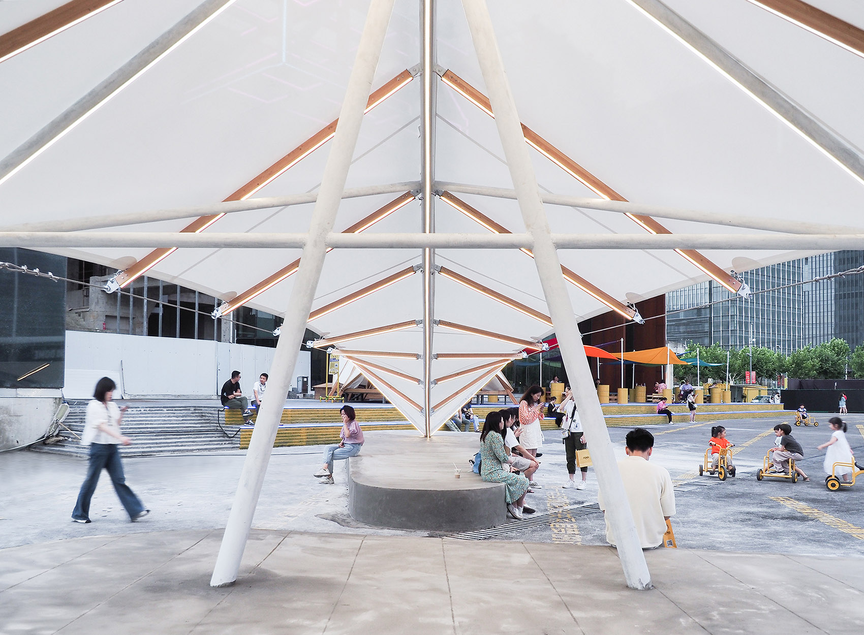 Kite Pavilion, Shanghai, China by CAUP - 谷德设计网