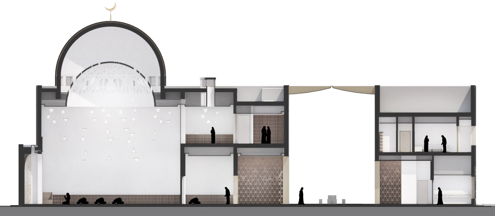 Mosque of The Late Mohamed Abdulkhaliq Gargash by Dabbagh Architects ...