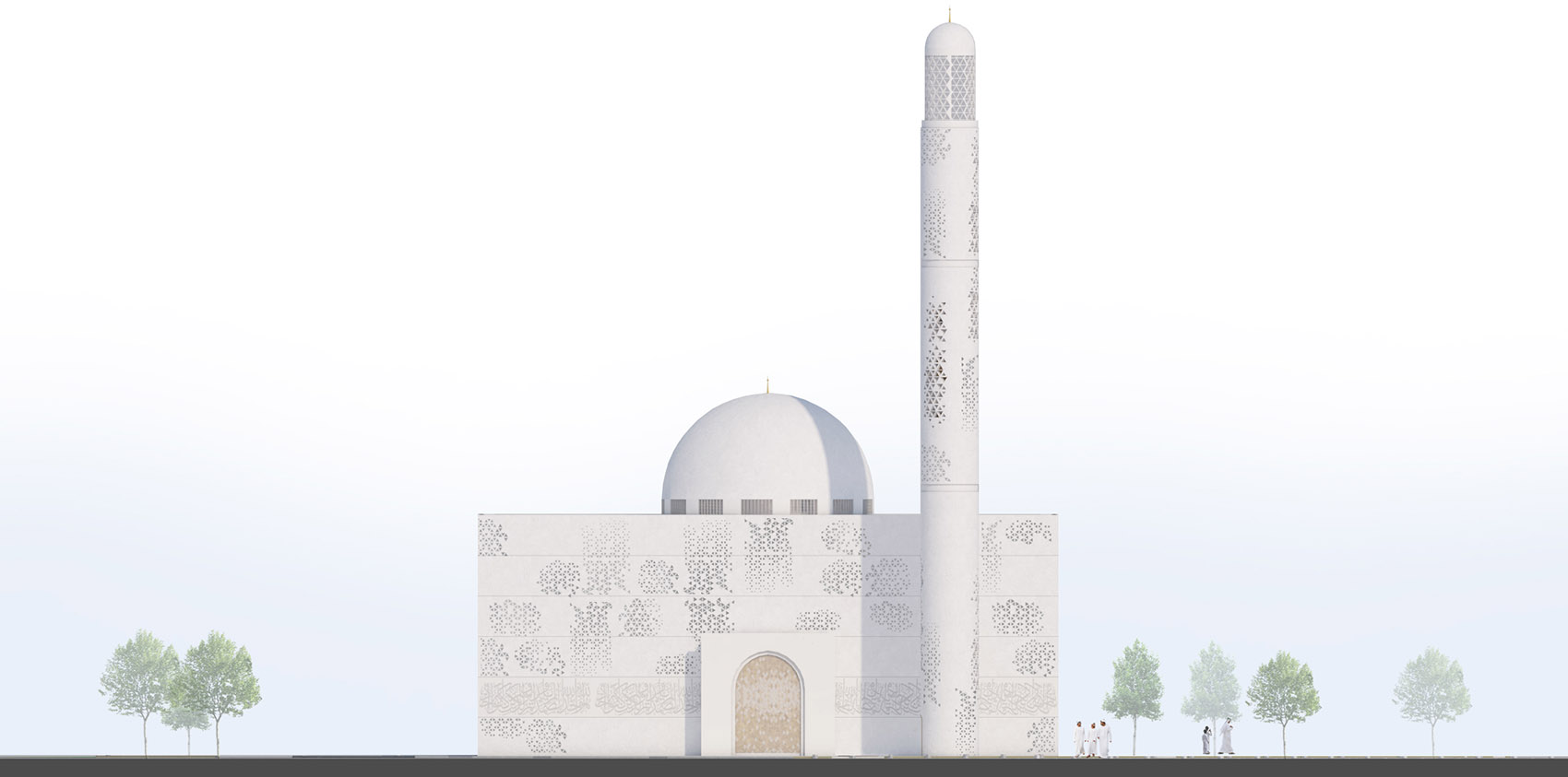 Mosque of The Late Mohamed Abdulkhaliq Gargash by Dabbagh Architects ...