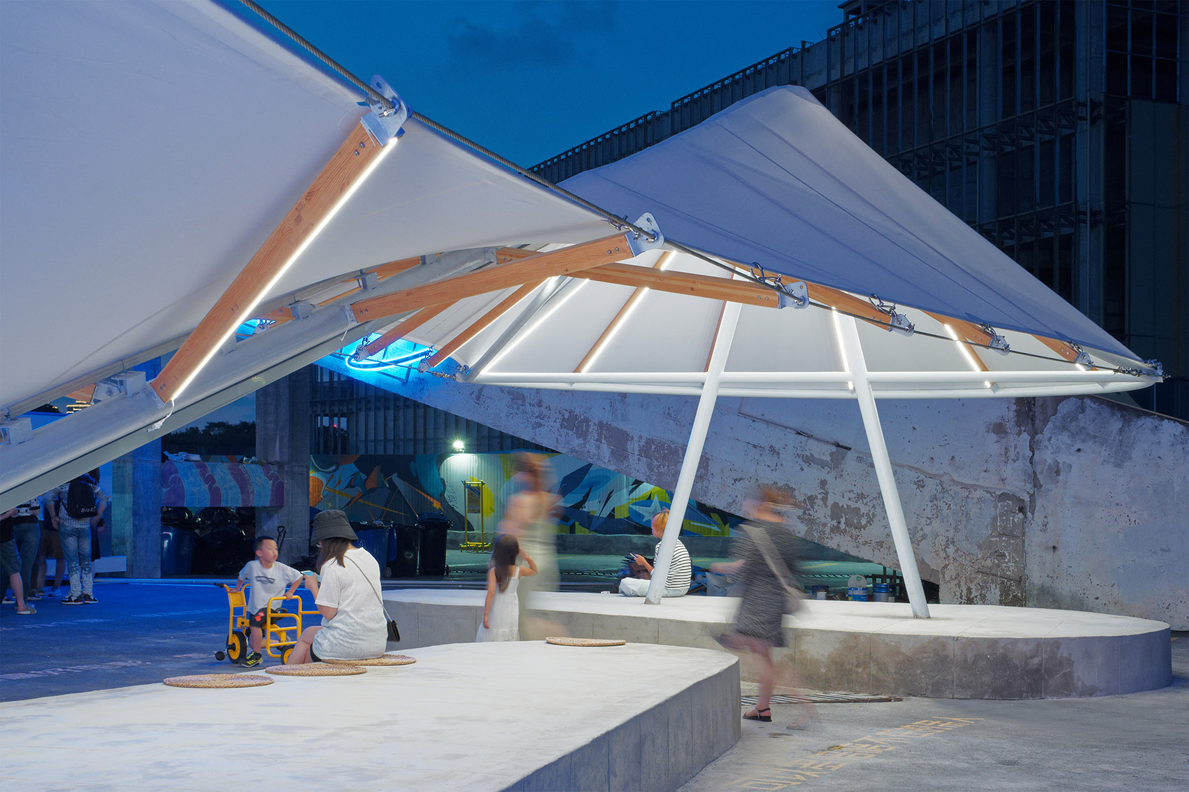 Kite Pavilion, Shanghai, China by CAUP - 谷德设计网