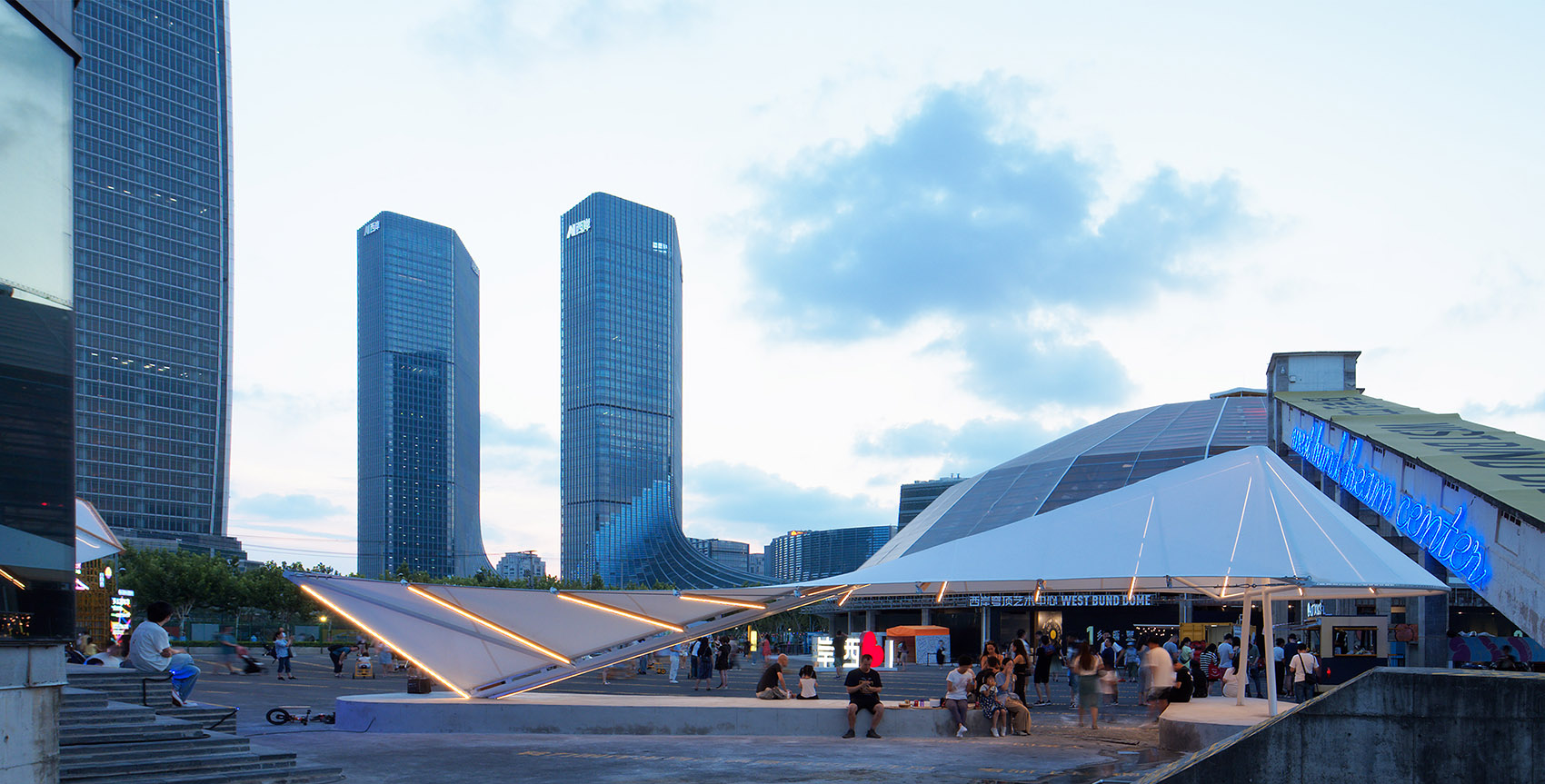 Kite Pavilion, Shanghai, China by CAUP - 谷德设计网