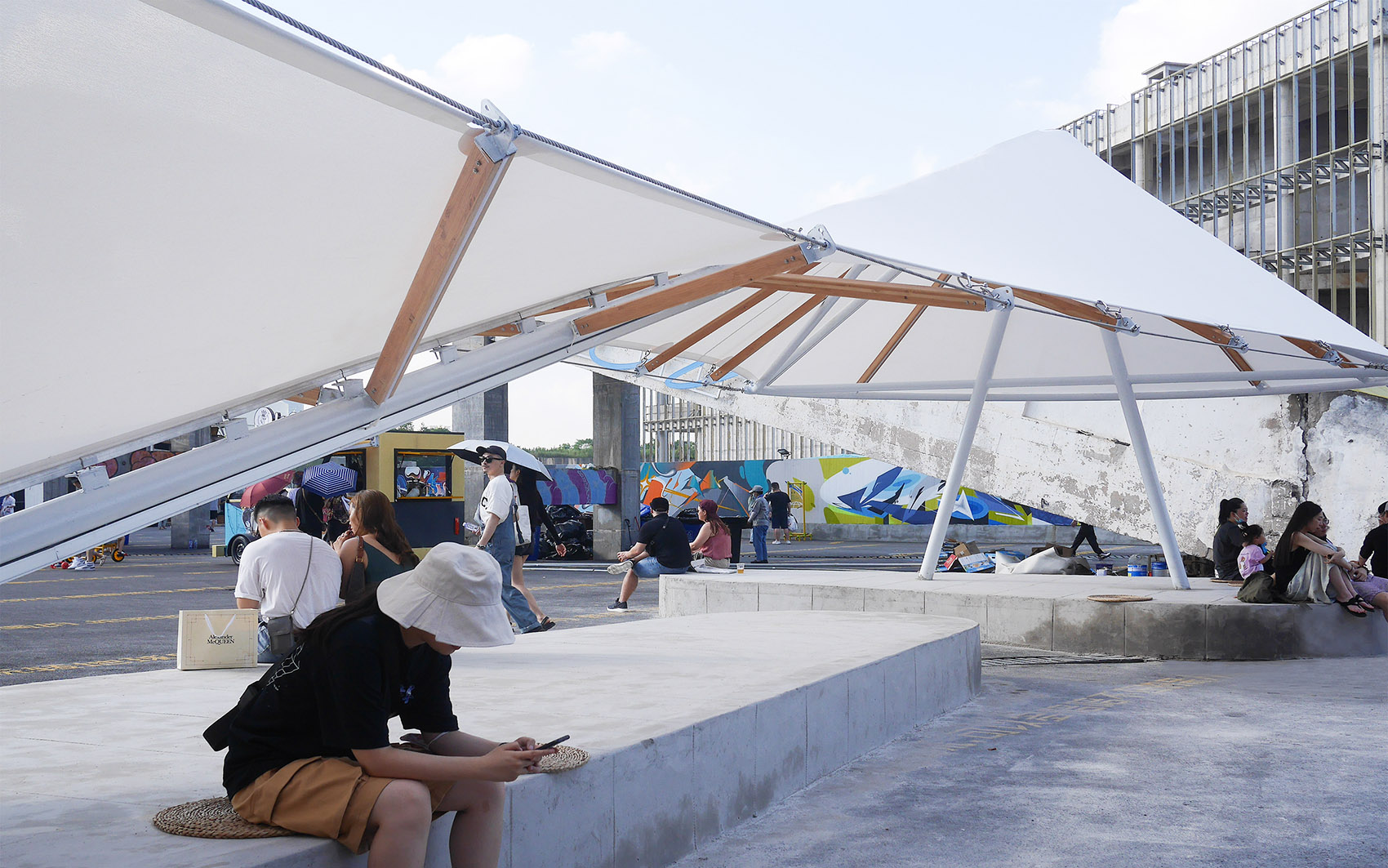 Kite Pavilion, Shanghai, China by CAUP - 谷德设计网